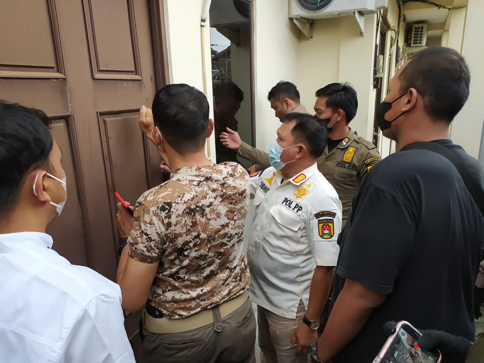 Satpol PP Banjarbaru Jaga Cipta Kondisi Jelang Ramadhan - Media Center Banjarbaru