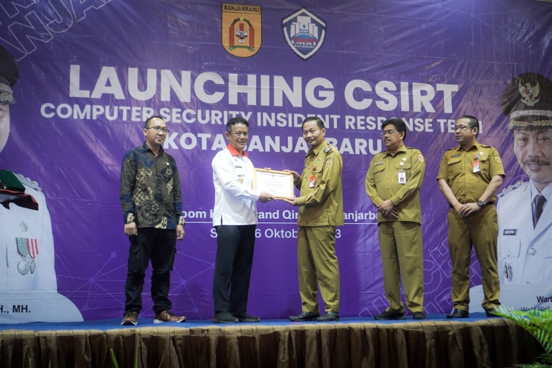 Andal Terpercaya, Banjarbaru Kota CSIRT (Computer Security Incident Response Team) diluncurkan ...